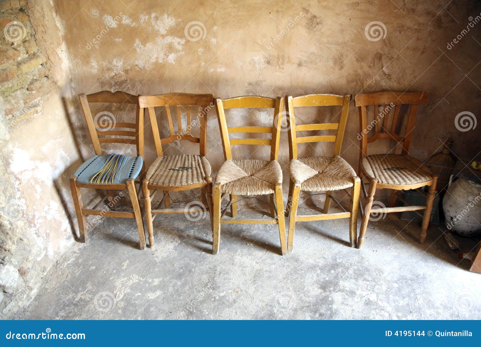 Five chairs stock photo. Image of light, five, decoration - 4195144