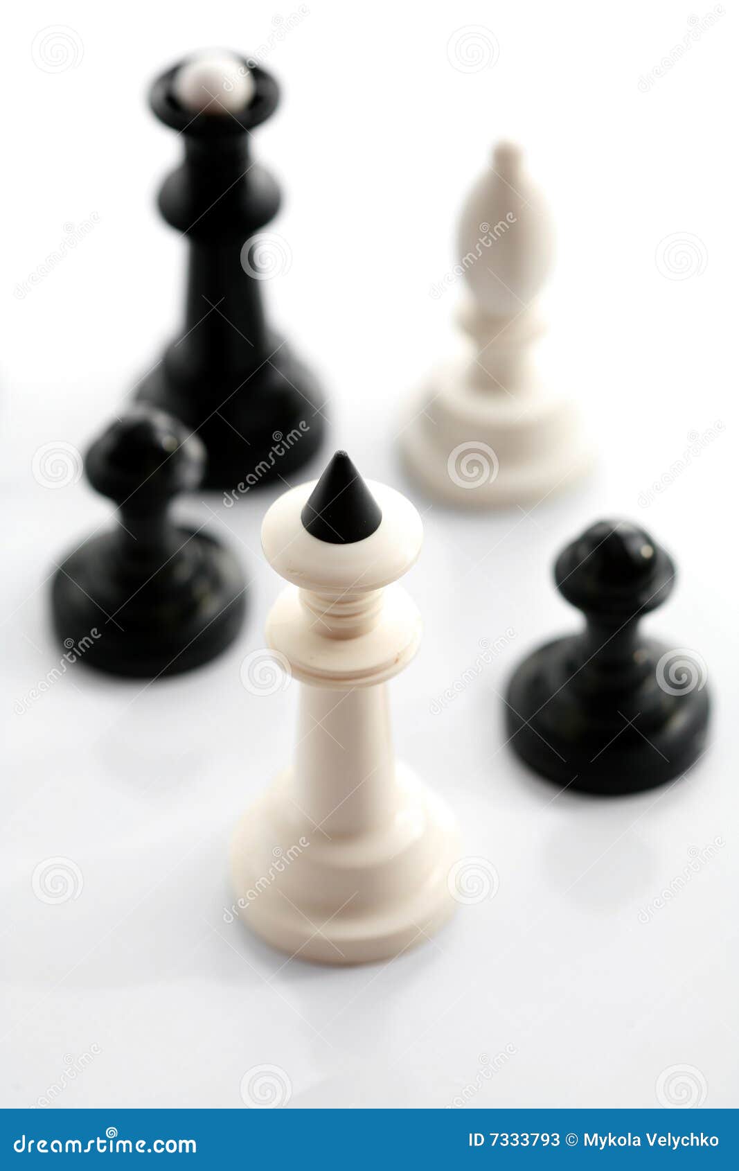 Five chess stock image. Image of business, strategy, chess - 7333793
