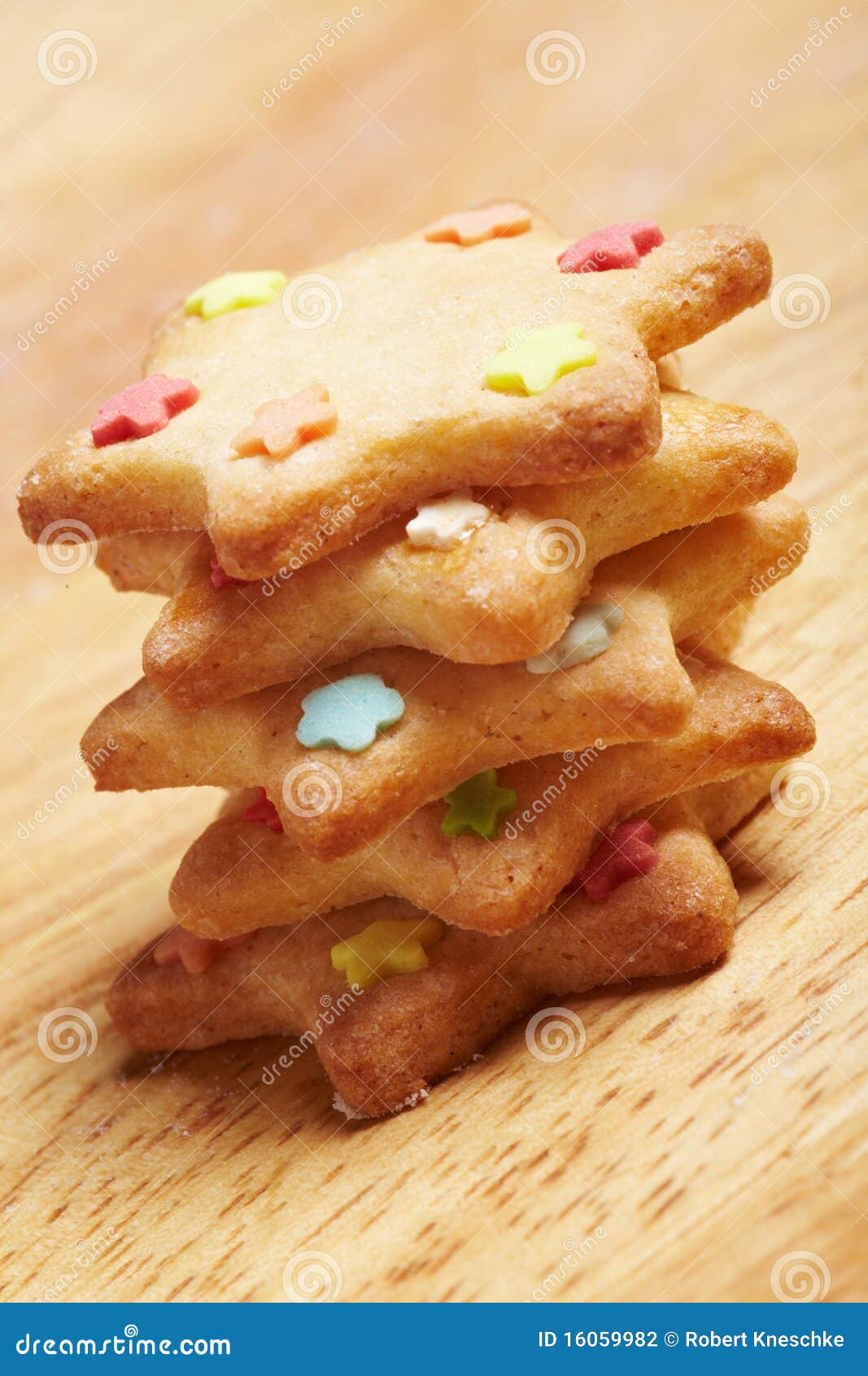 Five cookies on a stack stock photo. Image of preparation - 16059982