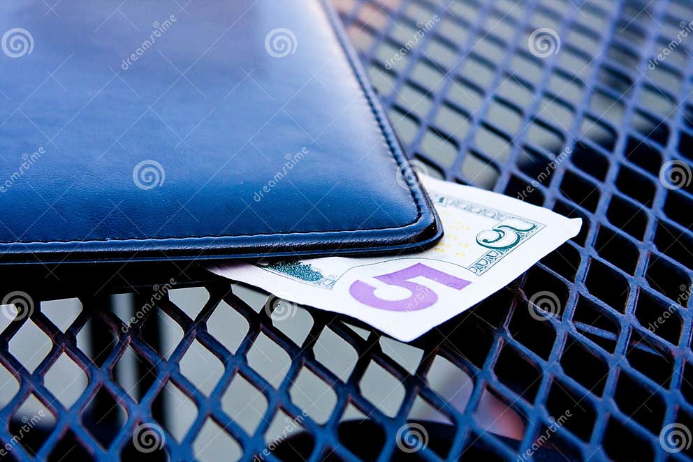 Five Dollar Tip stock photo. Image of restaurant, finance - 25812658