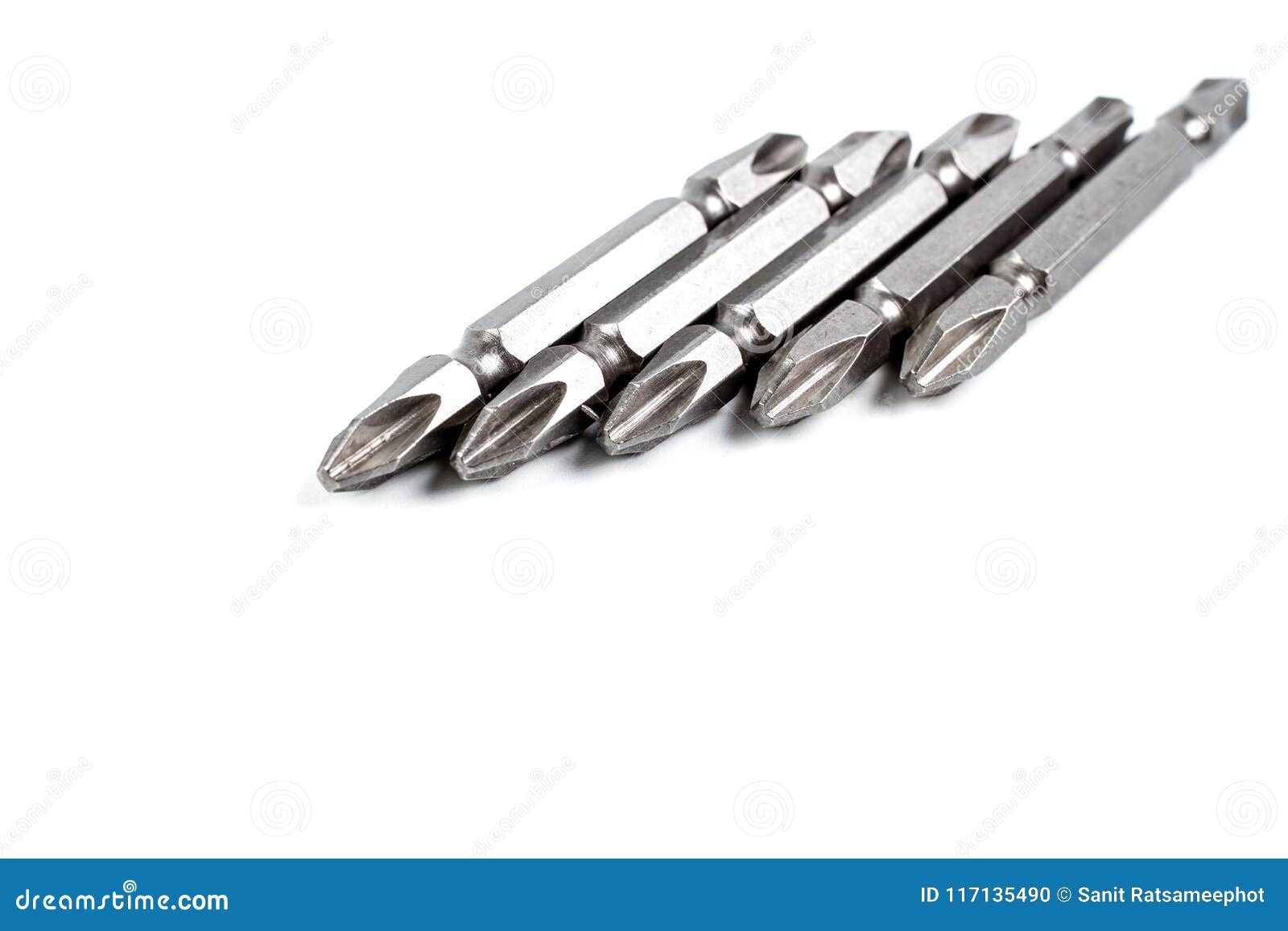 Double Head Screwdriver Bit. Stock Photo - Image of equipment ...