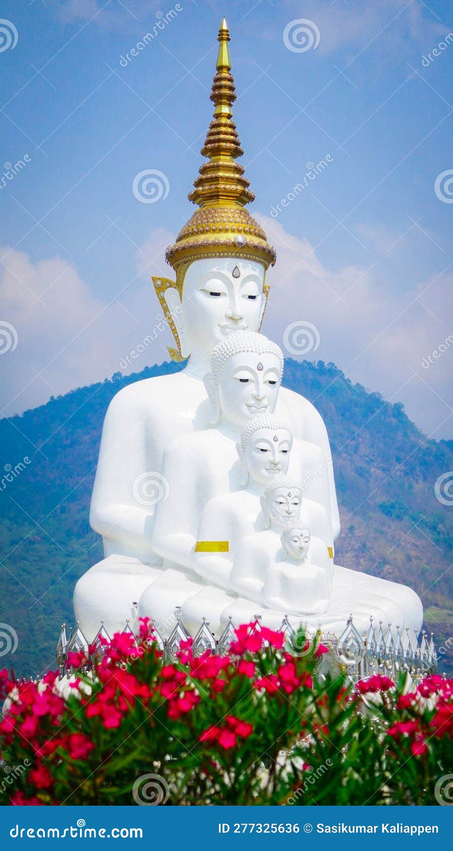 Five Face Buddha Statue in Thailand Stock Photo - Image of statue, face ...