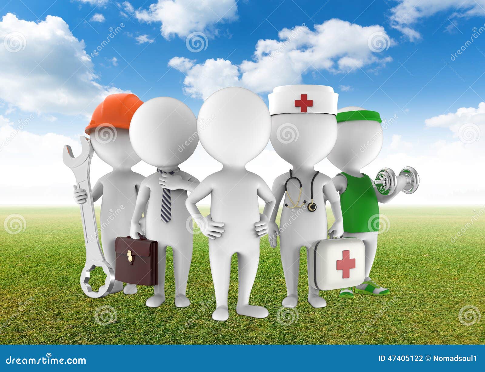 Five Figures, Including Old Father Time And A British Soldier All In ...