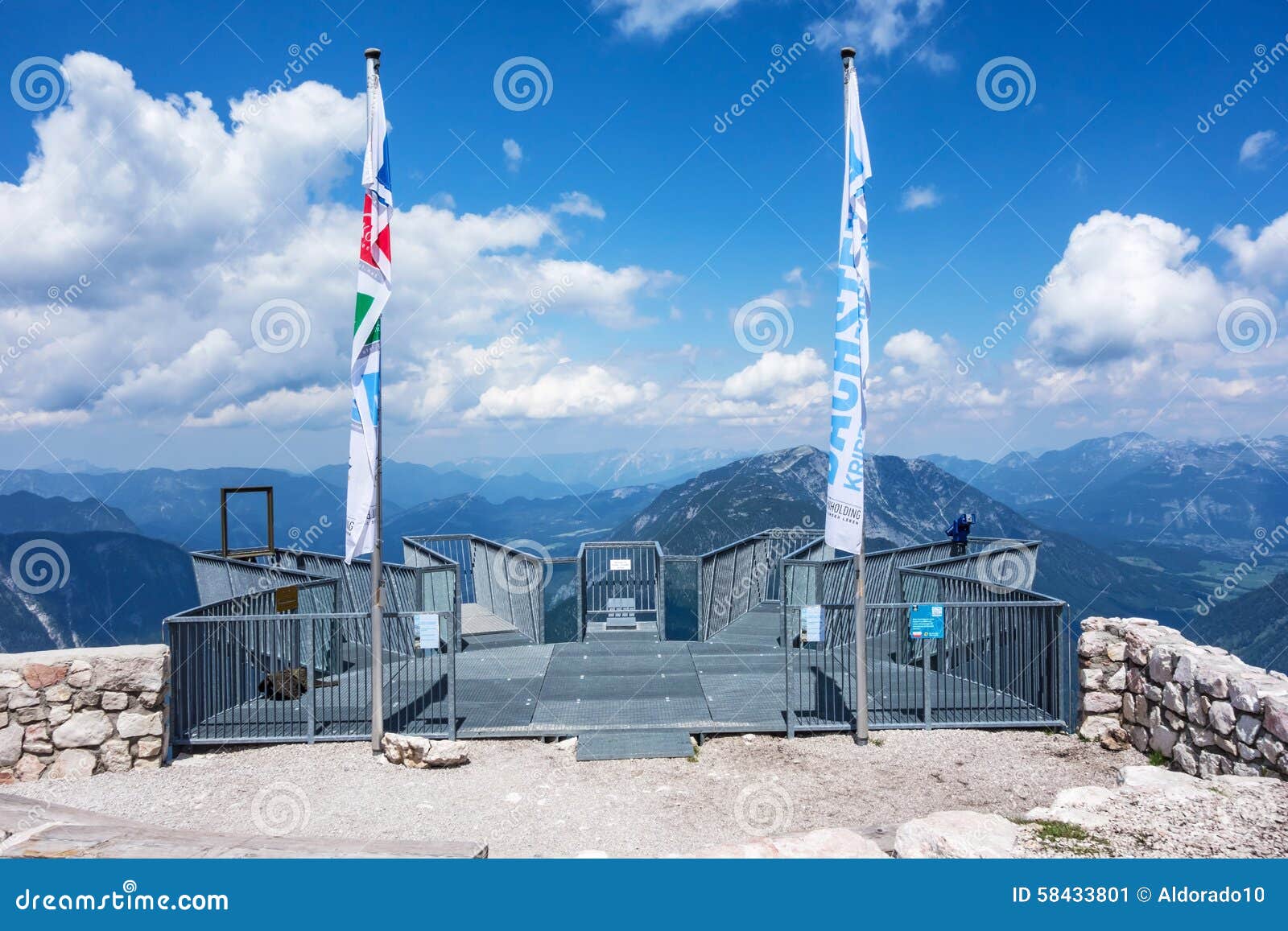 Five Fingers Observation Deck, Obertraun, Austria Editorial Photo ...