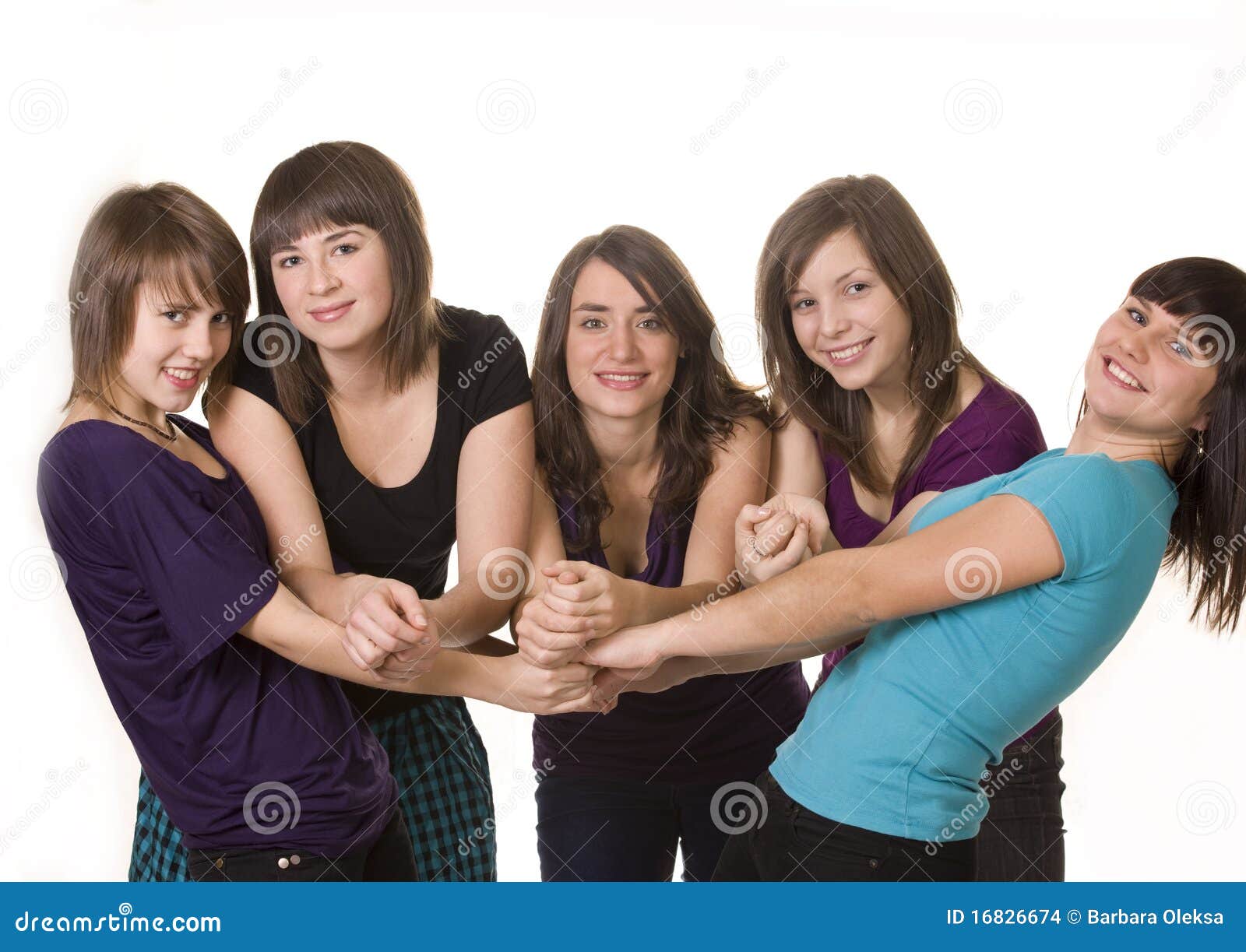 Five friends stock photo. Image of looking, adult, casual - 16826674