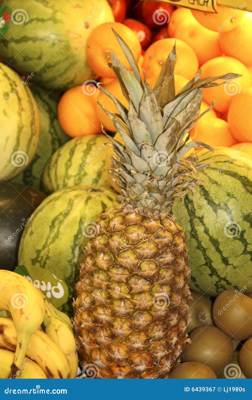 Five Fruits Picture. Image: 6439367