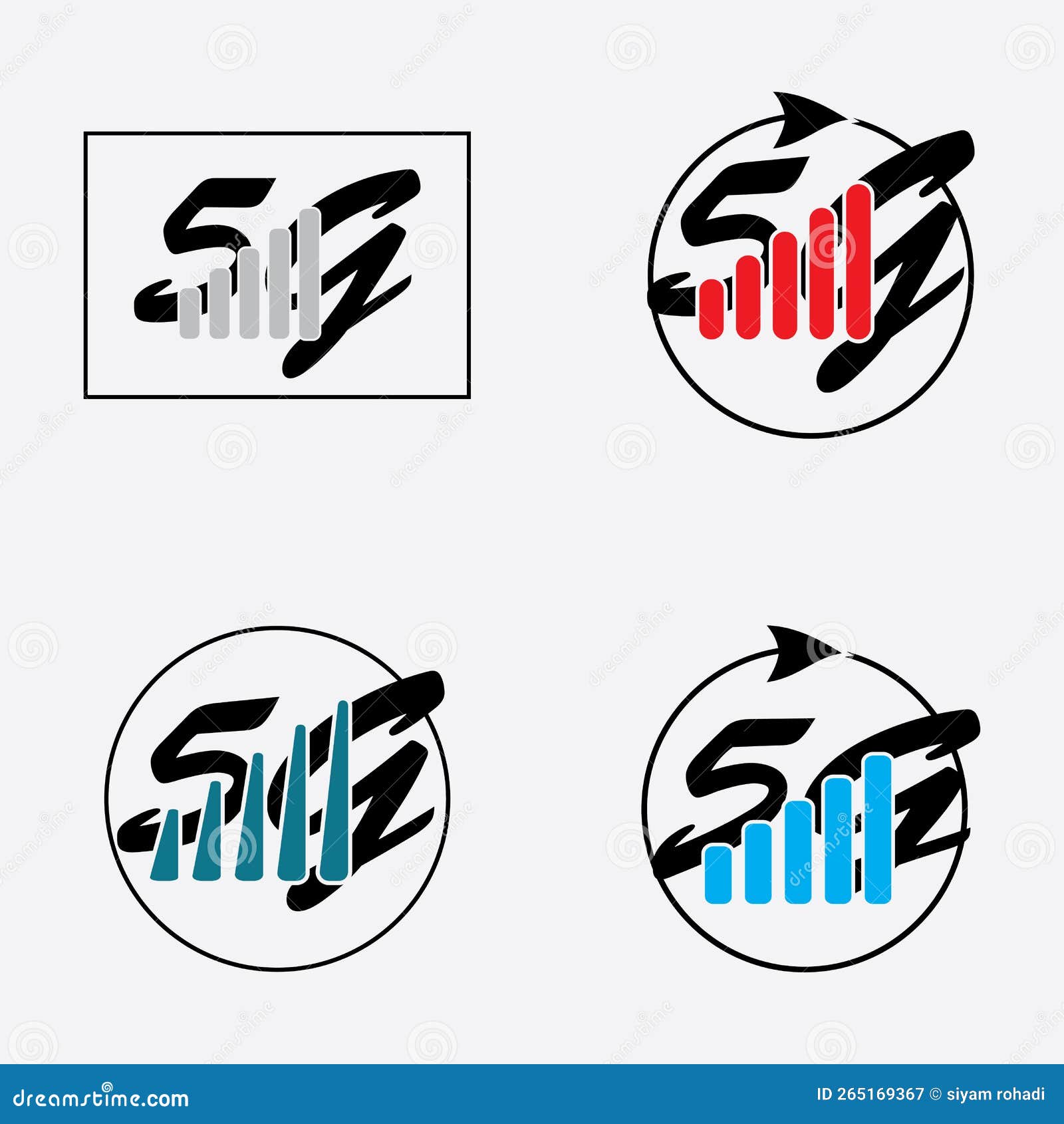 Five G Logo Vector Illustrations Stock Vector - Illustration of ...