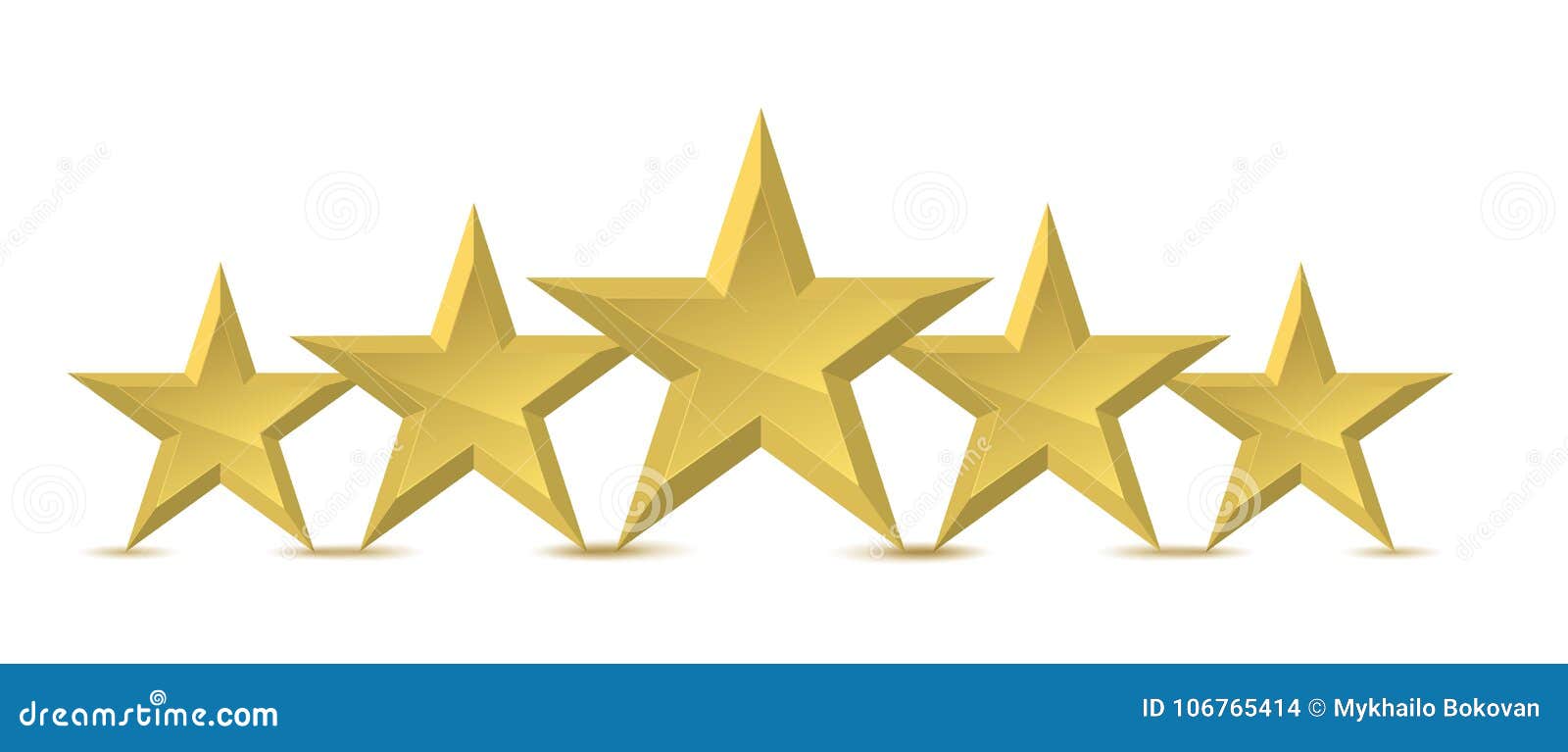 Five golden star stock vector. Illustration of luxury - 106765414 Five golden star stock vector. Illustration of luxury - 106765414