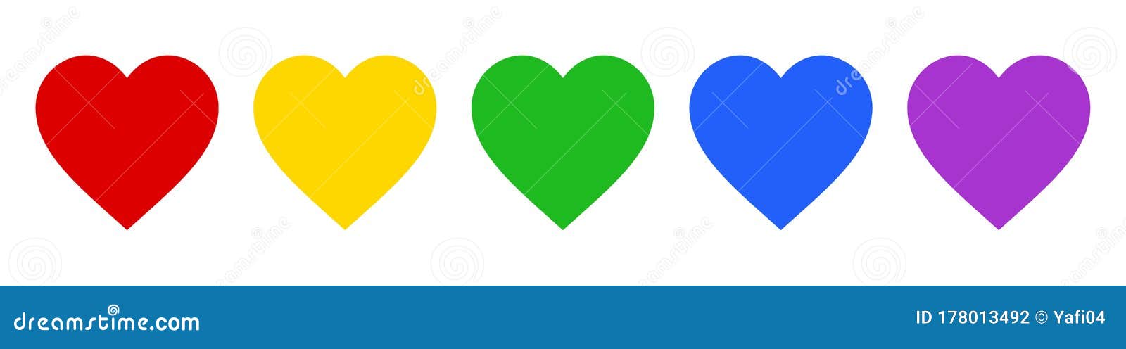 Five Hearts With National Flag Of Wales On A World Map Background ...