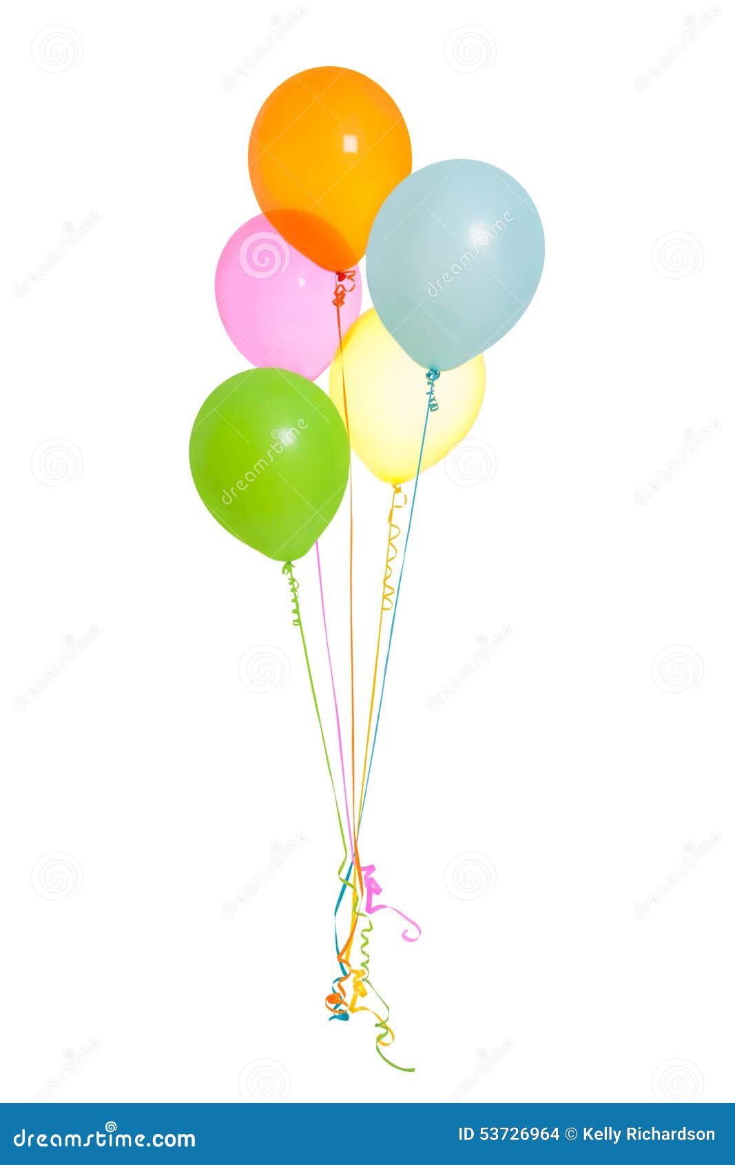 Curled Balloon String