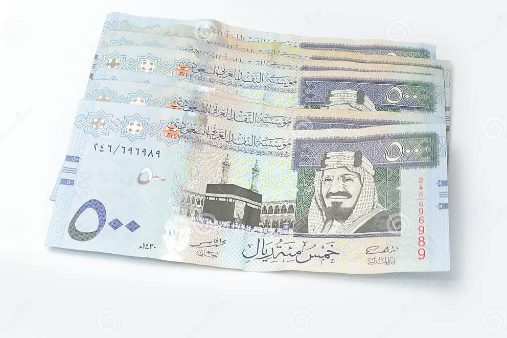 Five hundred Saudi riyals stock photo. Image of riyals - 21663560