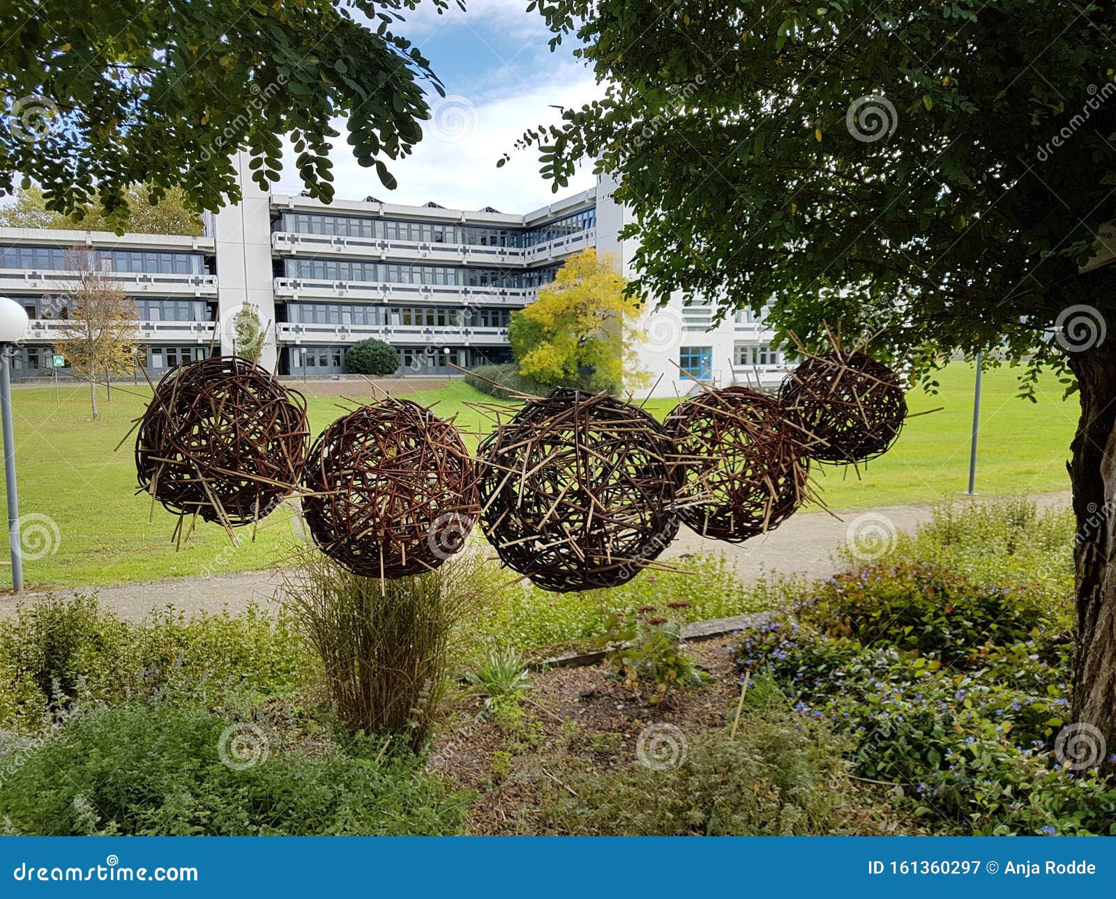 Five Interesting Looking Balls Infront of the University of Education ...
