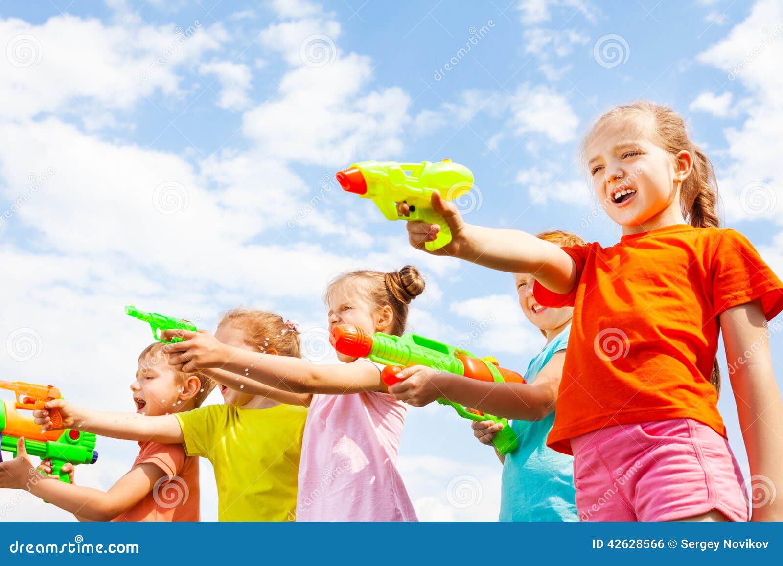 Kids Playing With Guns