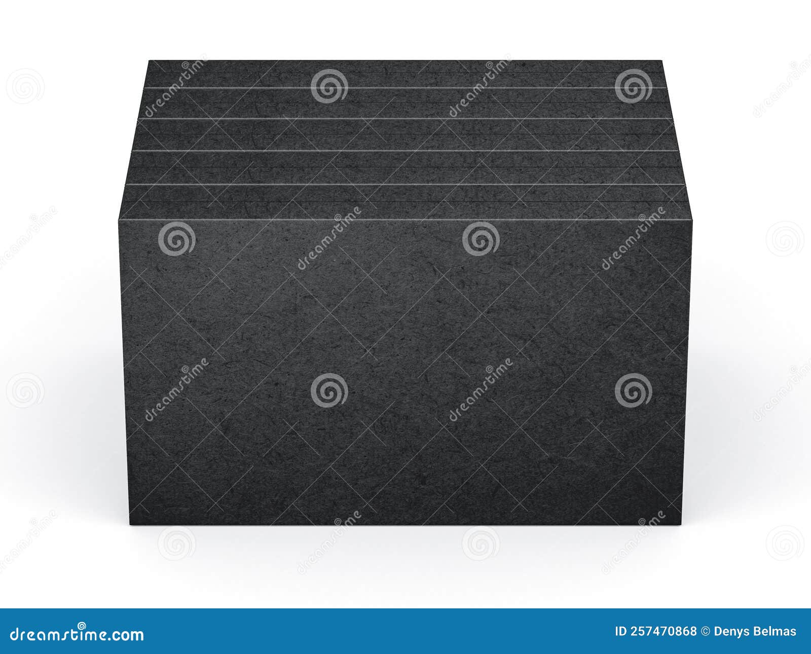 Five Large Black Cardboard Textured Boxes Packaging Mockup for Smart Tv ...