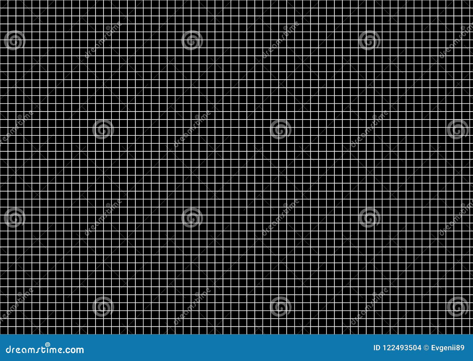 Five Millimeters White Grid on A4 Horizontal Sheet Stock Vector ...