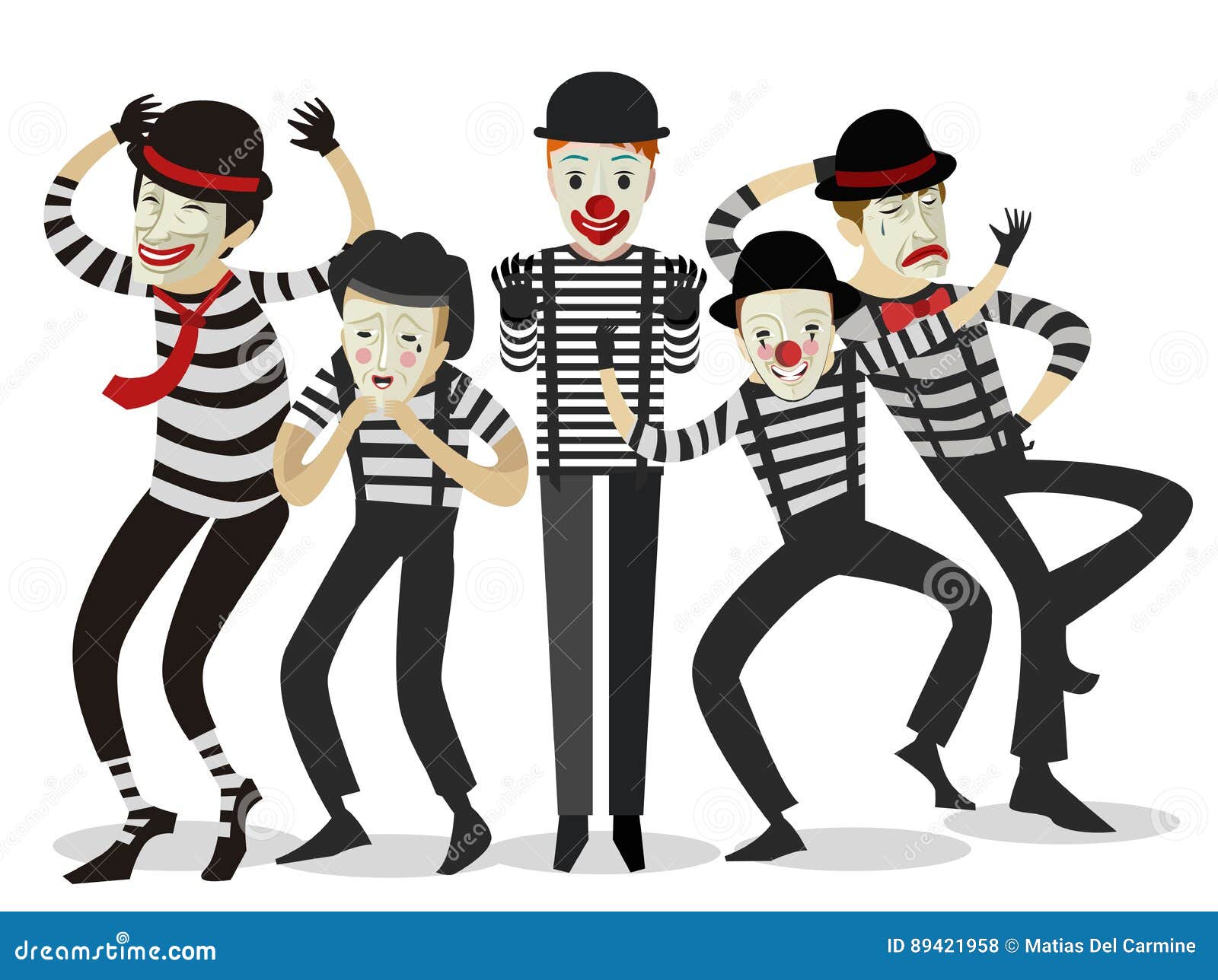 Clowns Happy Stock Illustrations – 1,070 Clowns Happy Stock ...