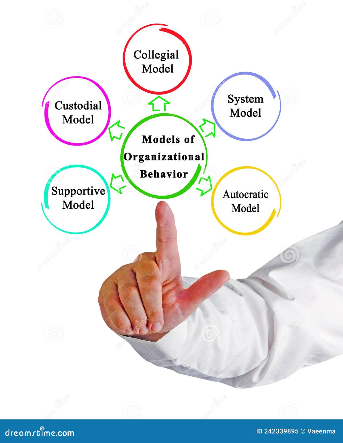 Organizational Behavior Report On A Desk. Stock Photography ...