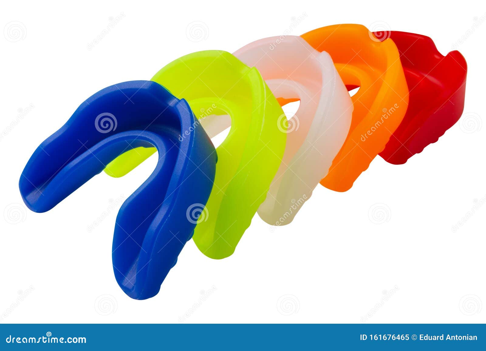 Five Multi-colored Boxing Mouth Guards for Protecting Teeth, are ...