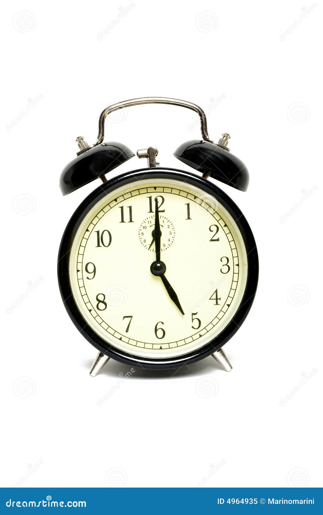 Five o clock stock image. Image of flip, minute, special - 4964935