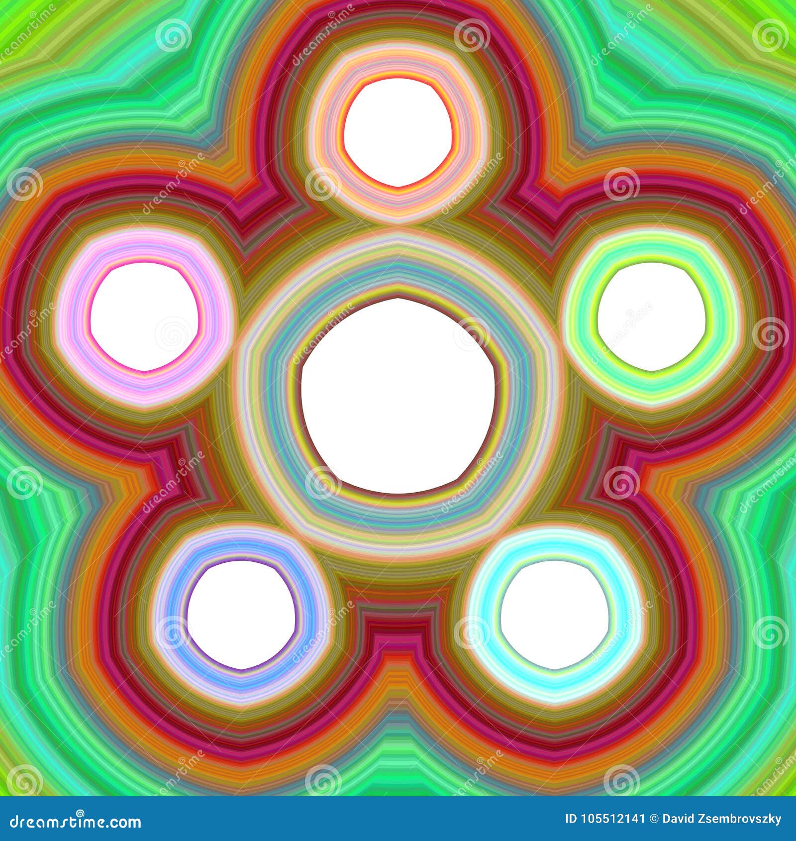 Infographic Pentagonal Template Five Section And Diagram Cartoon Vector ...