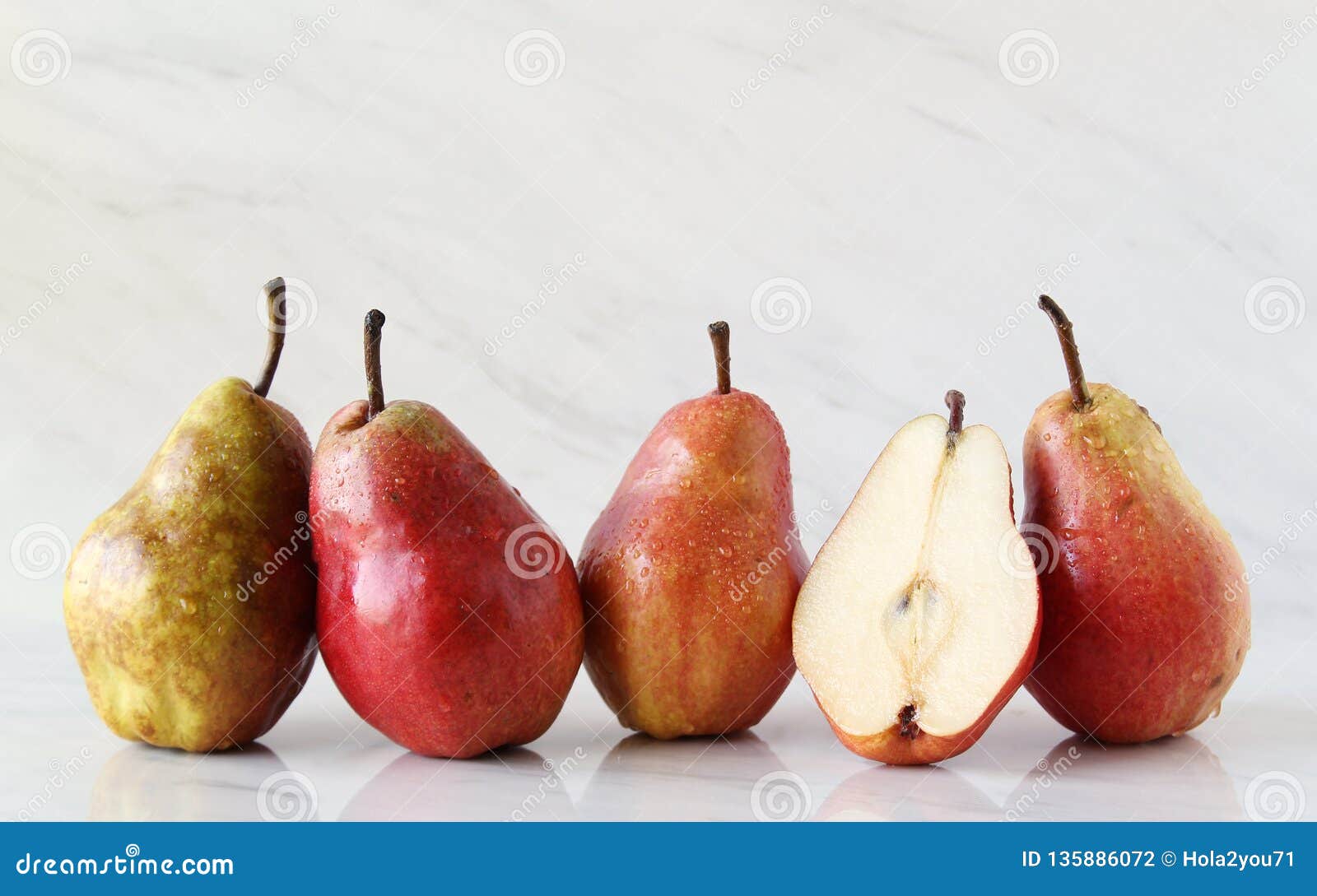 The brilliance of pears stock photo. Image of clean - 135886072
