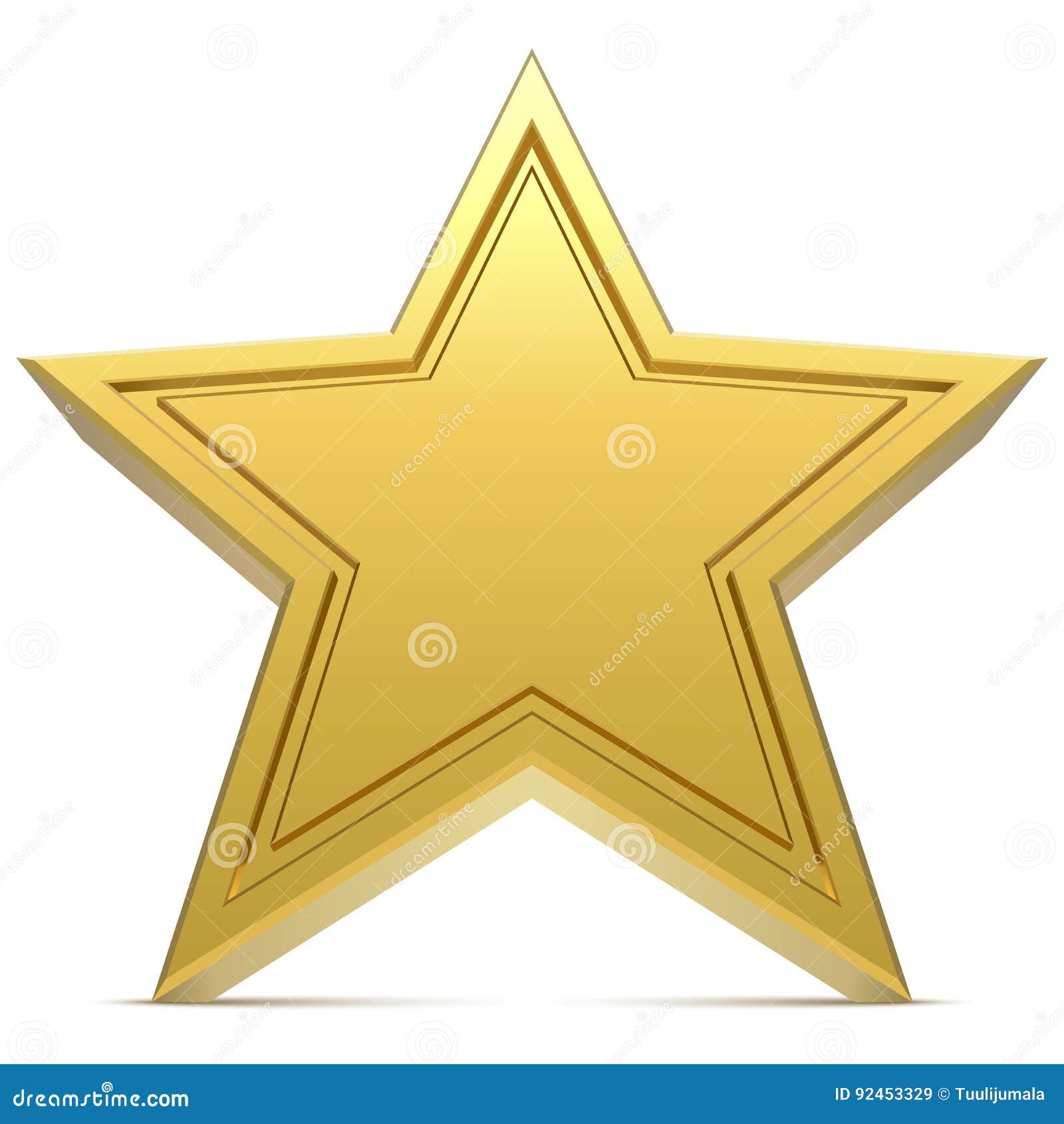 Five Point Star Union Logo Looped Infinity Vector. | CartoonDealer.com ...