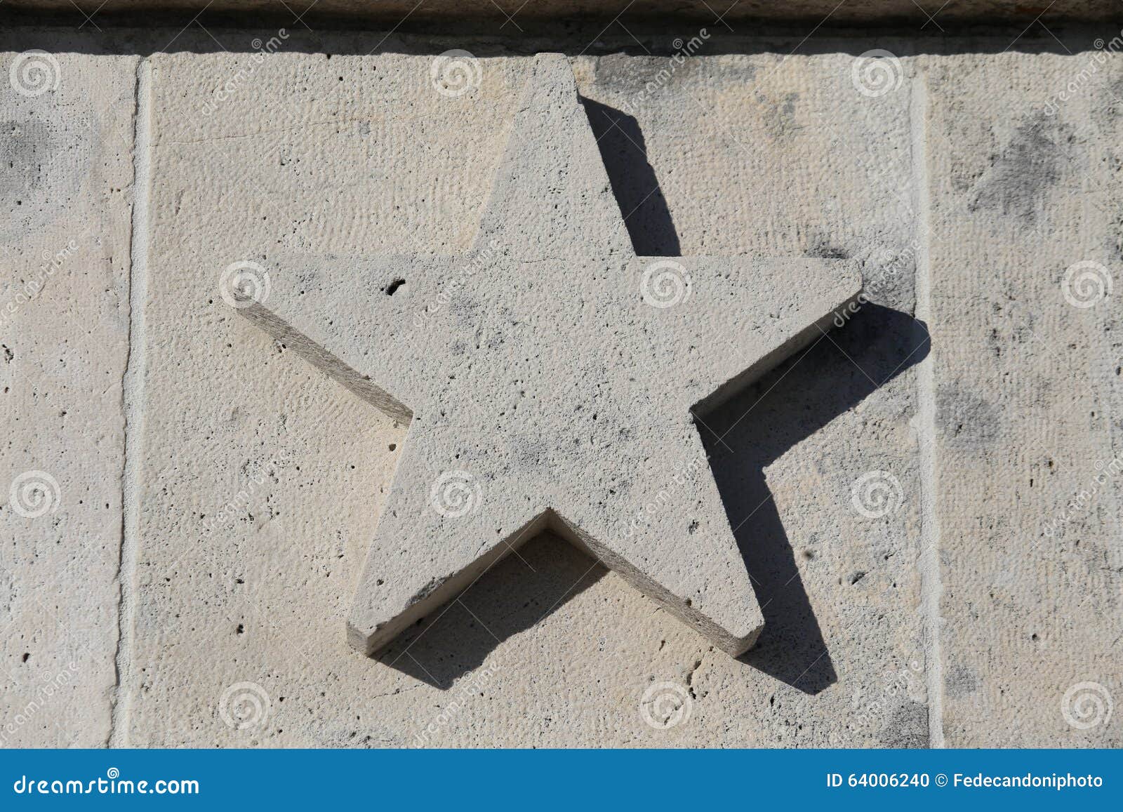Five-pointed Star Carved in Stone Stock Photo - Image of carve, star ...