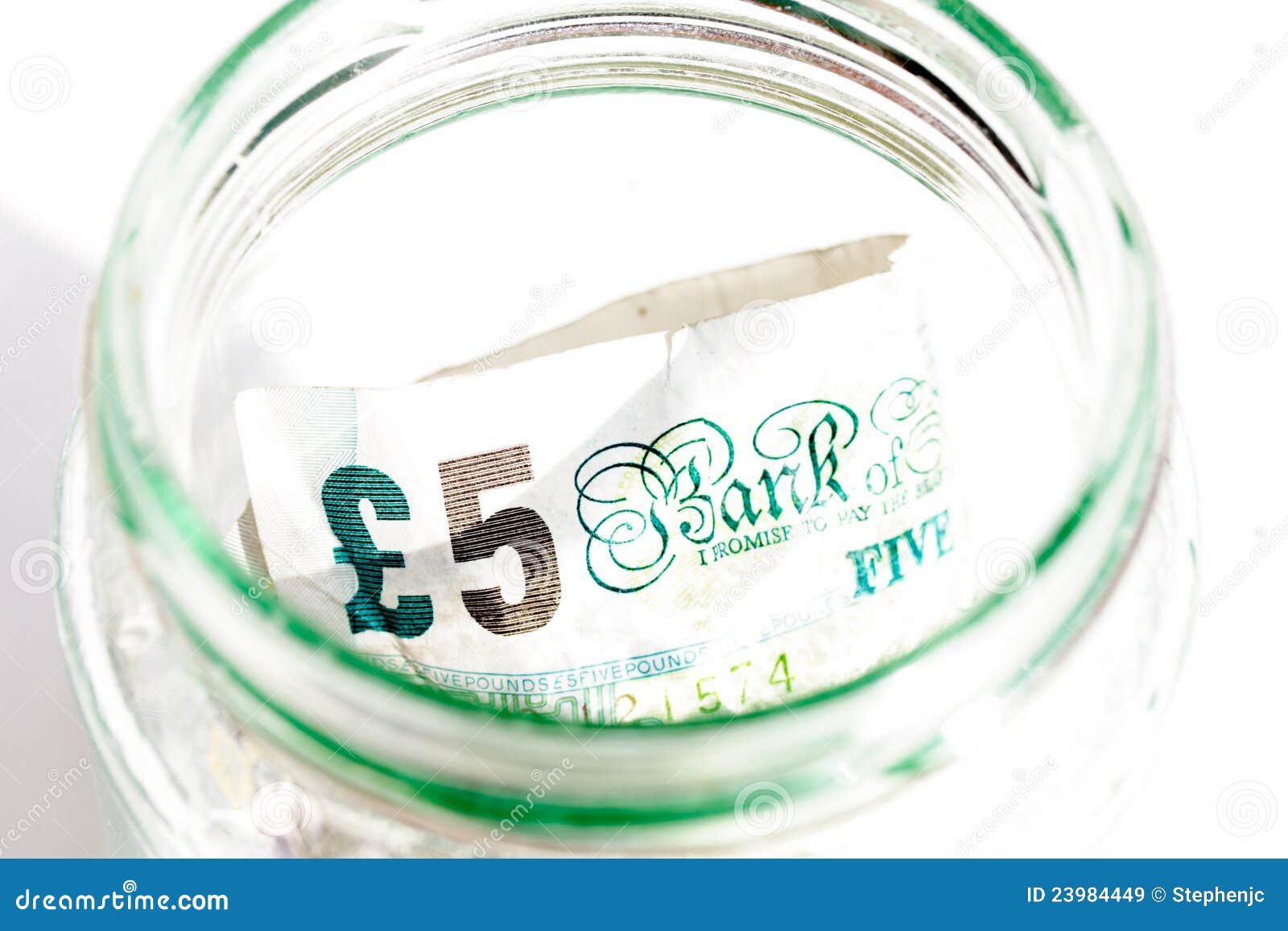 Five pound stock image. Image of spend, england, bank - 23984449