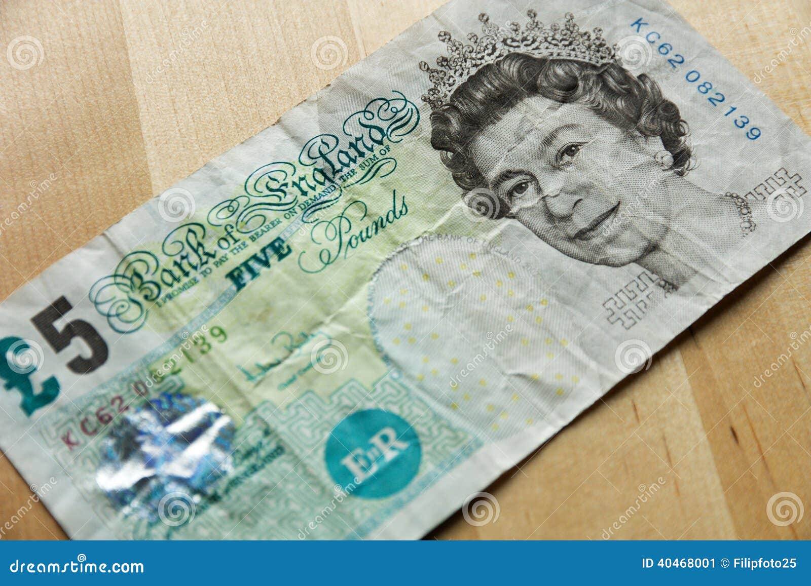 Five pounds editorial photo. Image of money, pound, english - 40468001