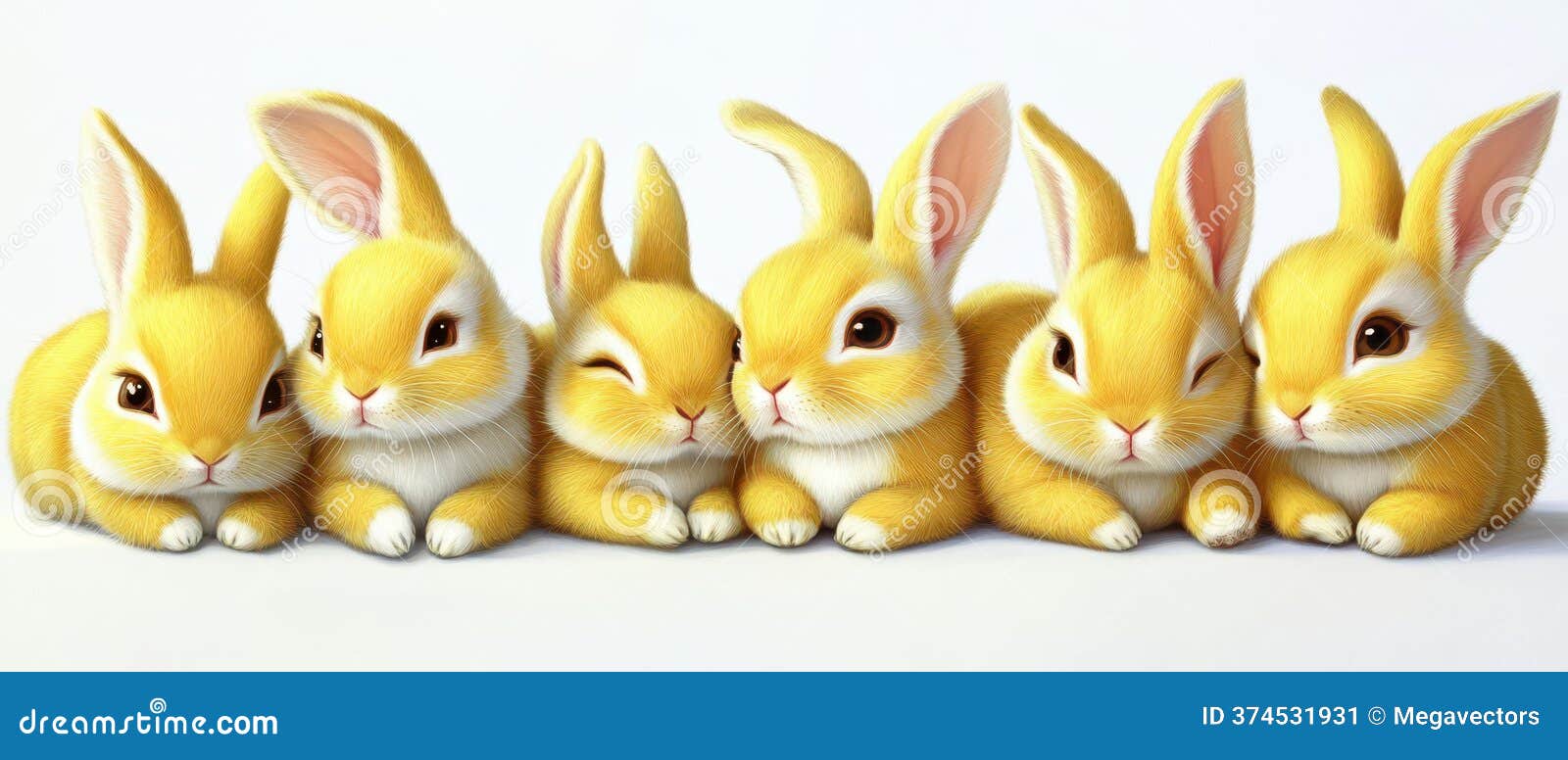 Five Rabbits Stock Photo | CartoonDealer.com #4376160