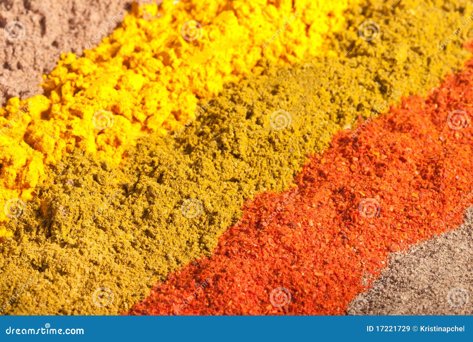 Five Raws of Flavorful Bright Spices Stock Image - Image of suneli ...