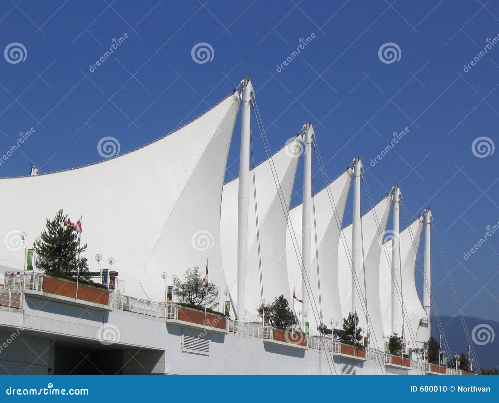 Five Sails stock photo. Image of vancouver, exhibition - 600010