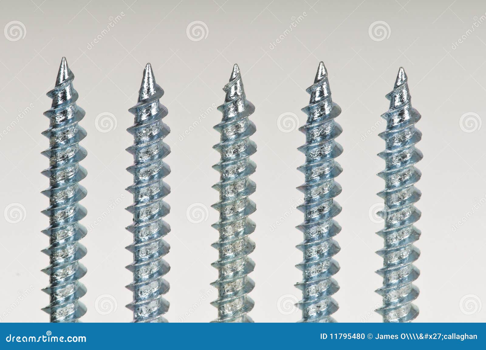 Five Screws stock photo. Image of wood, work, screwdriver - 11795480