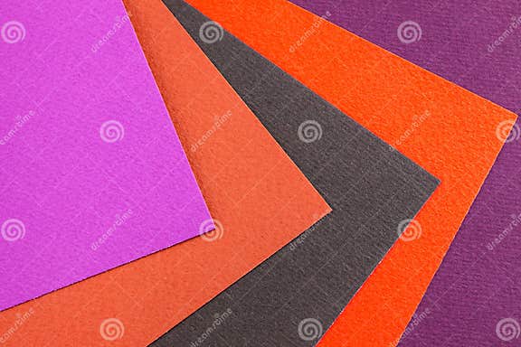 Colourful sheets of paper. stock photo. Image of closeup - 100293846