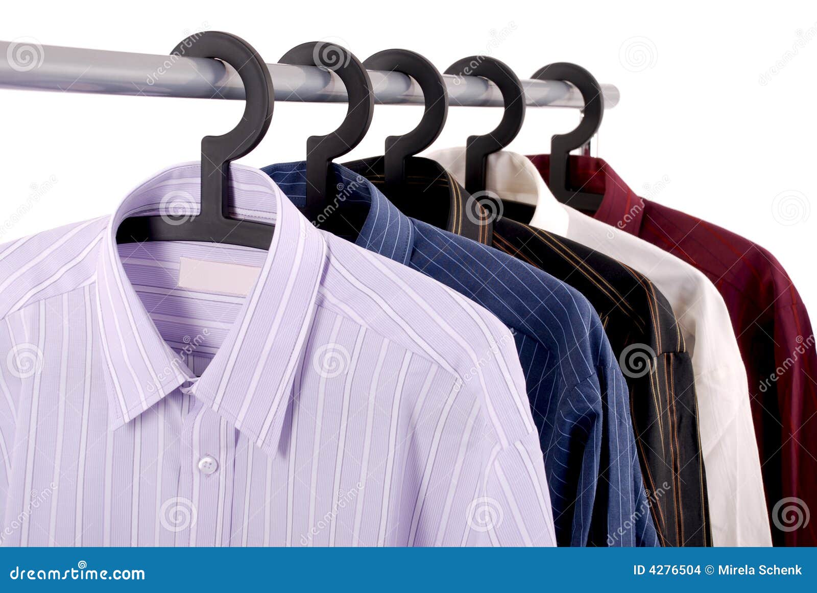 Five shirts stock photo. Image of shirt, business, formal - 4276504