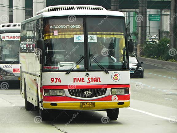 Five Star Bus Liner editorial photo. Image of transport - 26039541