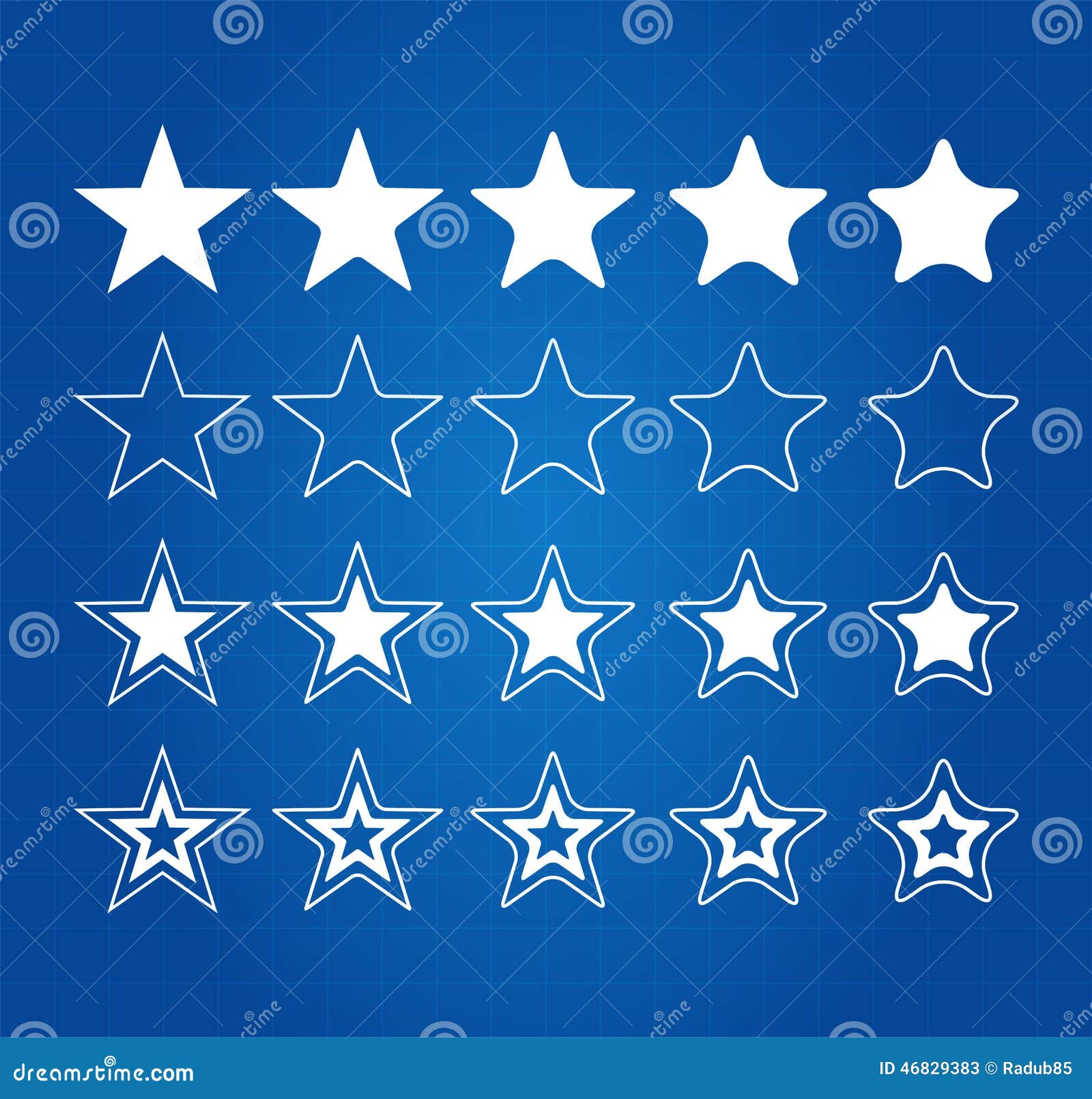 Five Star Quality Award Icons Stock Vector - Illustration of seller ...