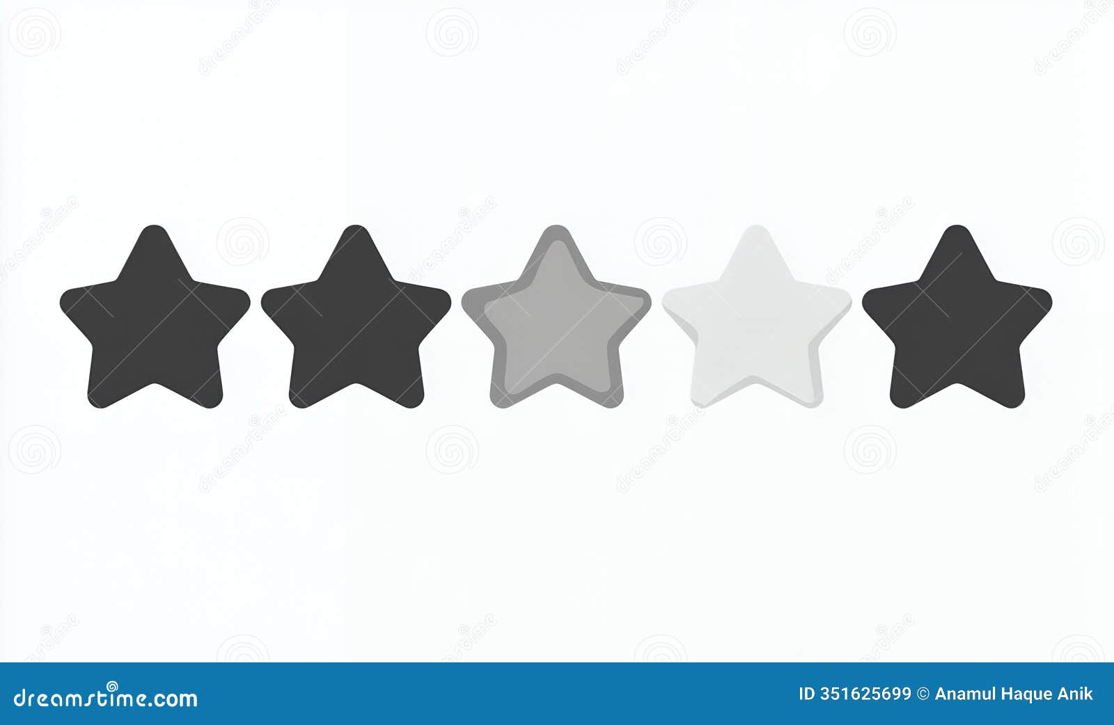 Five Star Rating System App Design Review Feedback Ranking Grade Score ...