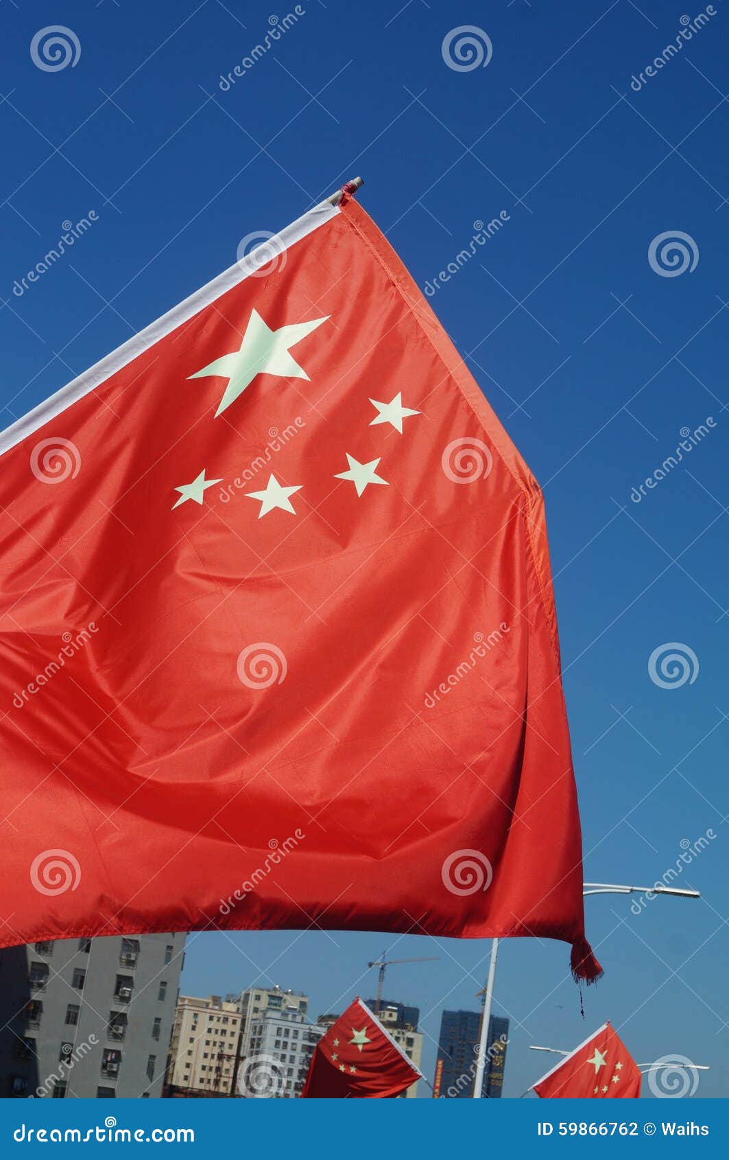 Five star red flag stock photo. Image of tourism, suspension - 59866762