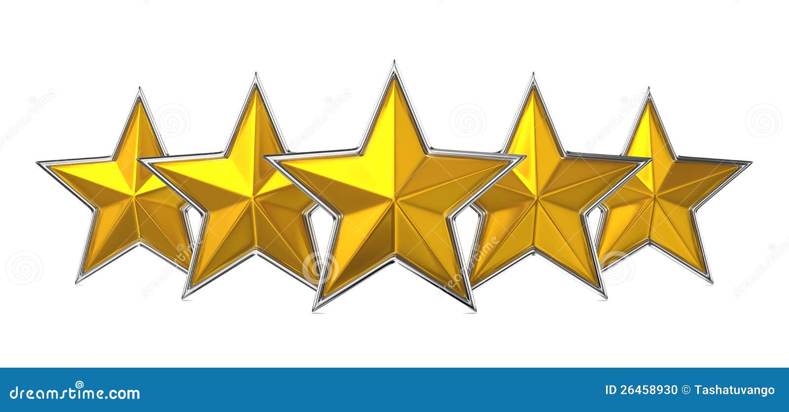 Five Star Reward Cocept. stock illustration. Illustration of gold ...