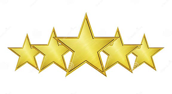 Five star service stock illustration. Illustration of rating - 23342446