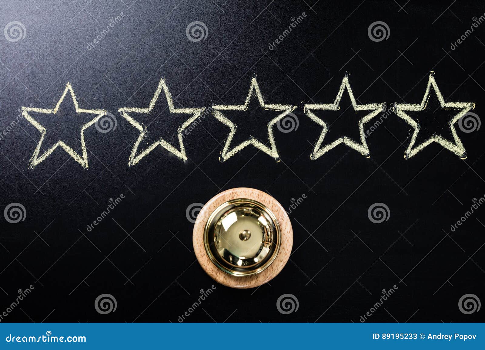 Five Star Service Concept stock image. Image of golden - 89195233
