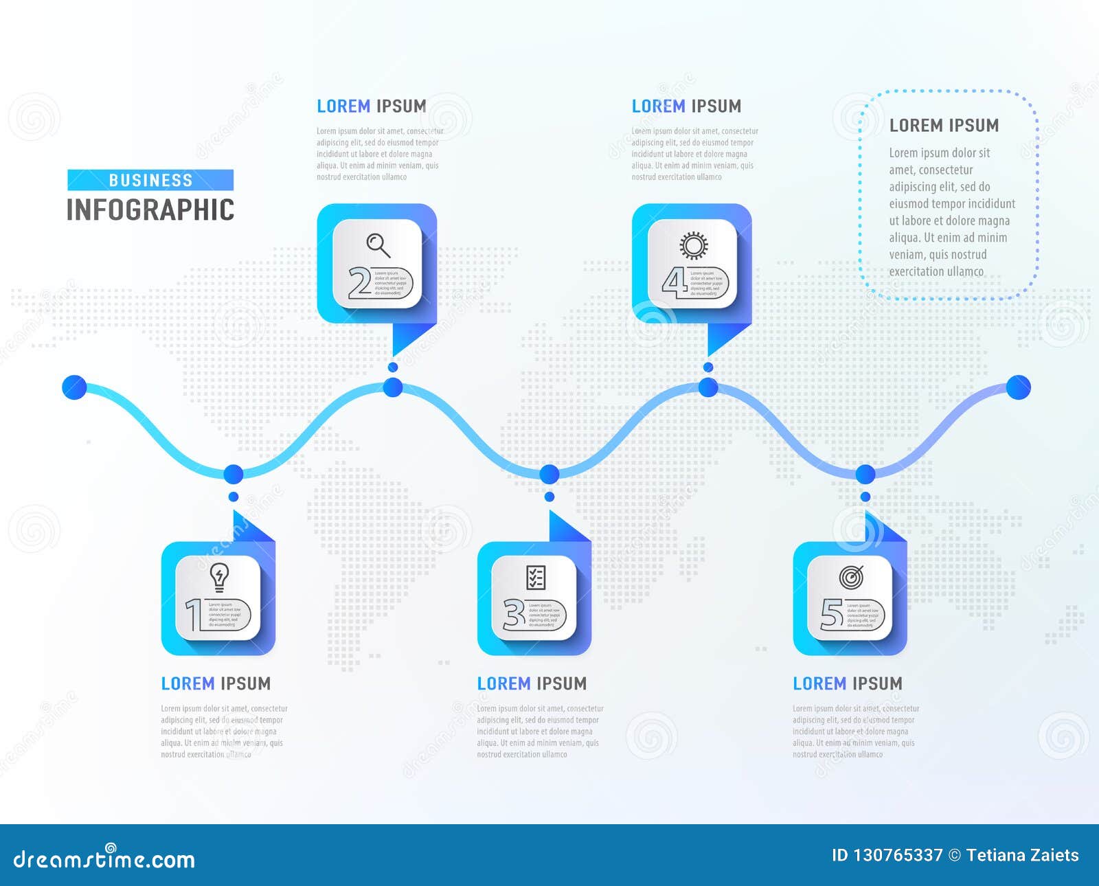 Five Steps Workflow. Timeline Elements. Business Concept Infographic ... Five Steps Workflow. Timeline Elements. Business Concept Infographic ...