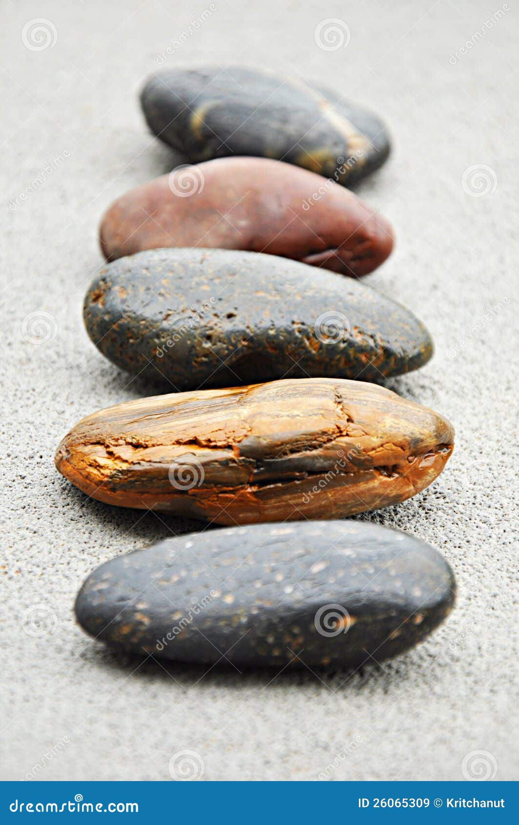 Five stones stock image. Image of black, stone, brown - 26065309