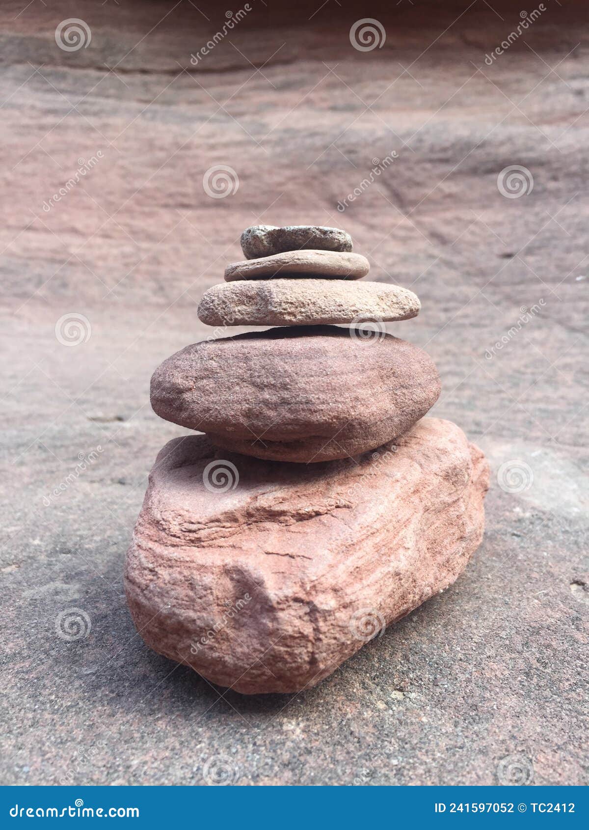 Five stones stacked stock photo. Image of balance, arrangement - 241597052