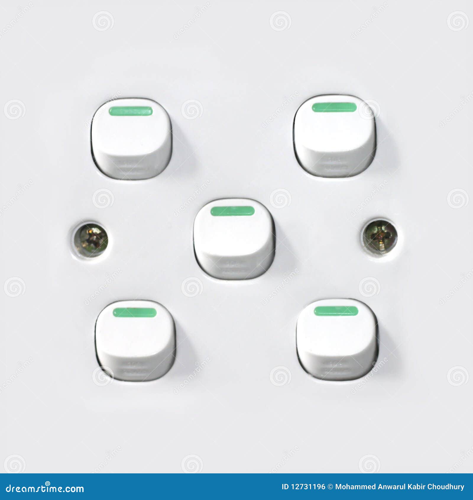 Five Switches Stock Photo | CartoonDealer.com #12731196