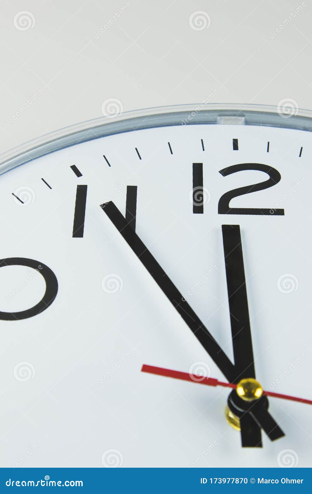 Five to twelve clock stock photo. Image of concept, late - 173977870
