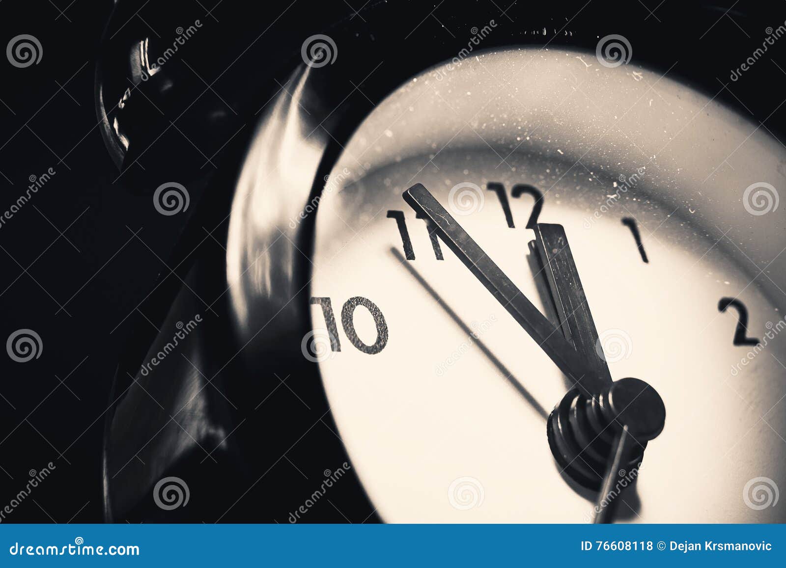 Five to Twelve O clock stock photo. Image of hours, attention - 76608118