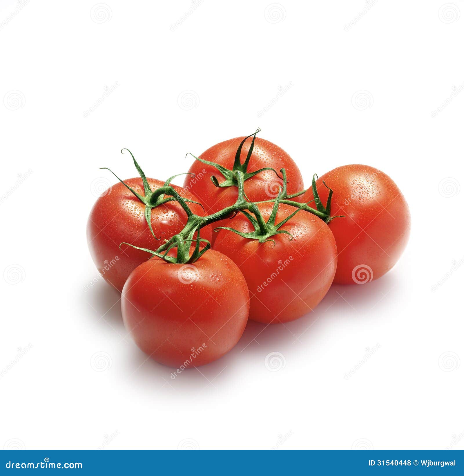 Five tomatoes stock photo. Image of health, food, juicy - 31540448