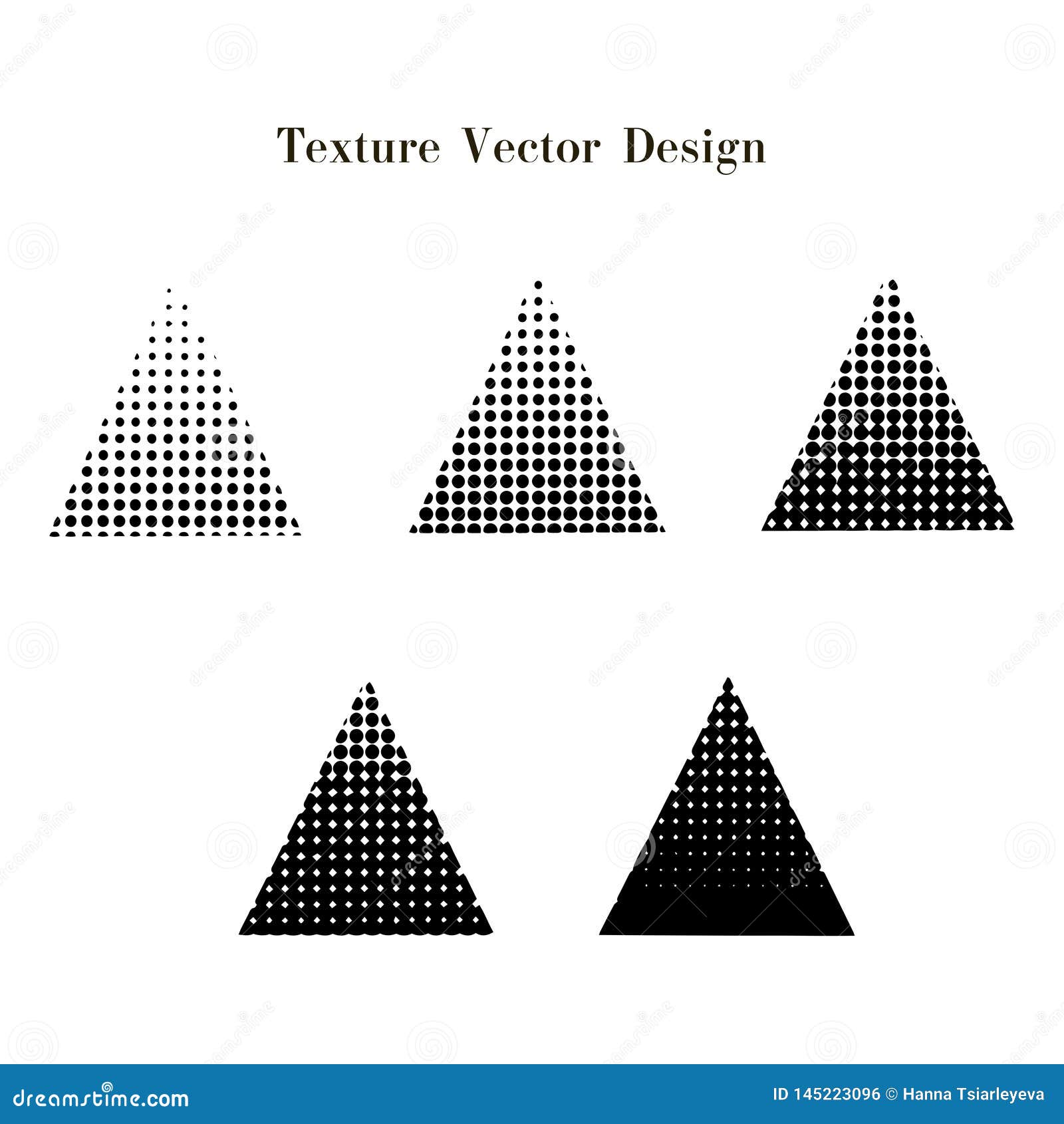 Five Triangle Logo. Vector Clip Art. Trend Logo for Company Stock ...